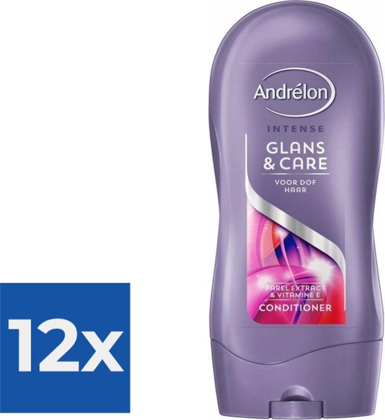 Andrélon Conditioner Glans & Care 300 ml - Voordeelverpakking 12 stuks ...