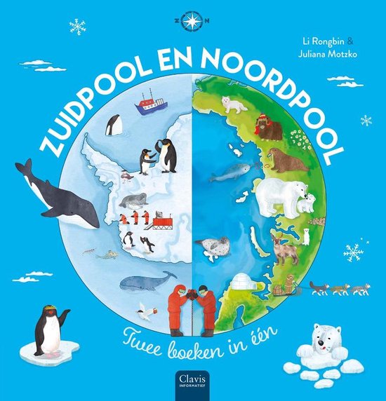Zuidpool en Noordpool, Li Rongbin | 9789044848175 | Boeken | bol