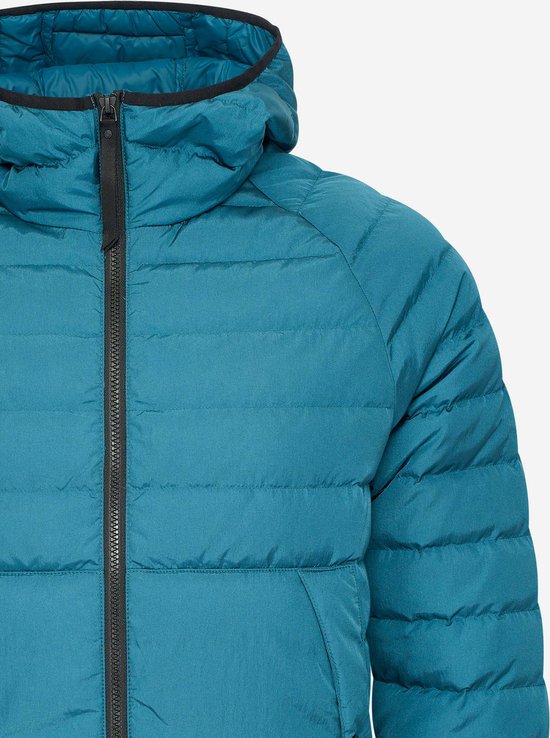 MA.Strum Hooded down jacket - storm blue | bol