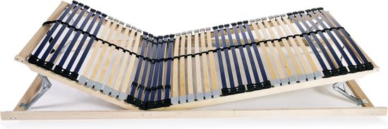 The Living Store Lattenbodem - 195 x 120 x 10 cm - Massief beukenhouten ...