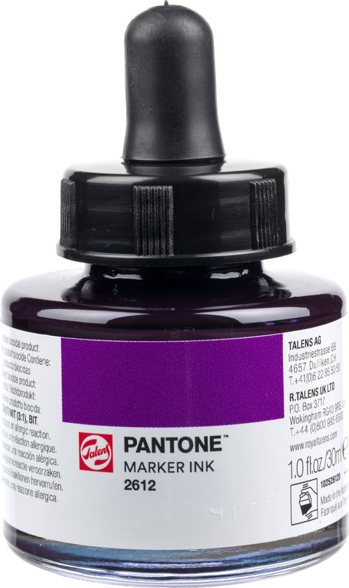 Talens | Pantone marker inkt 30 ml 2612 | bol