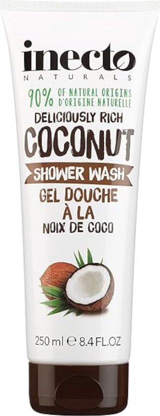 Inecto naturals - Coconut Shower Wash - 250ML | bol