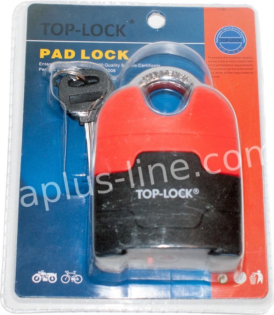 TopLock Verlengde Beugel - Voor TopLock Hangslot | bol