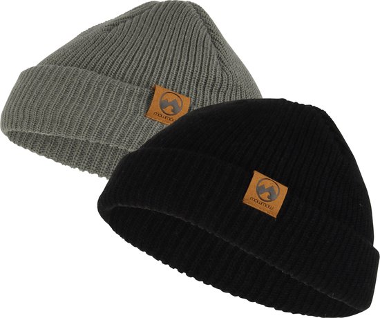 MowMow 2-pack Fisherman Muts - Beanie - Heren - Dames | bol