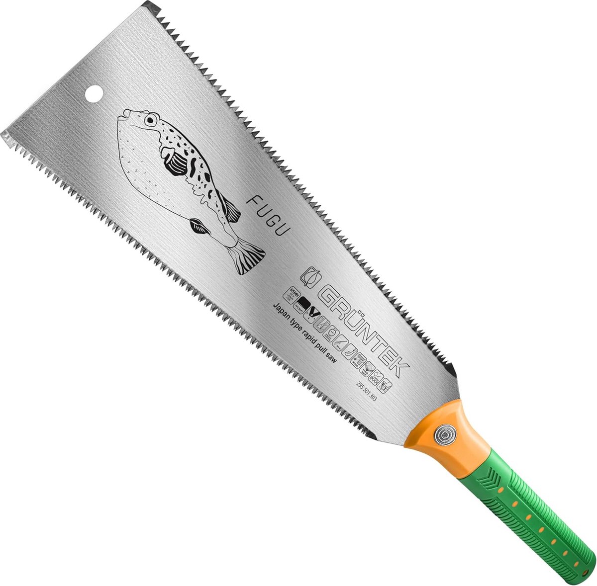 Japanse zaag, aan beide zijden getand zaagblad van 300 mm, trekzaag ...