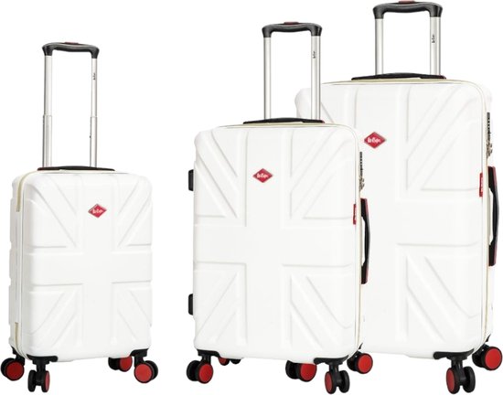 Lee Coooper - Reiskofferset - Koffers - 3 stuks - Reiskoffer met 4 ...