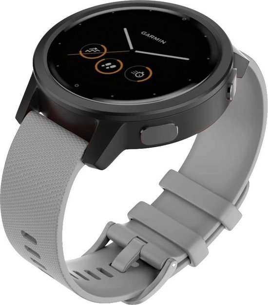 Siliconen Smartwatch bandje - Geschikt voor Garmin Vivomove 3s silicone ...