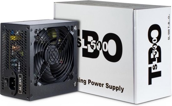 Inter-Tech SL-500 TBO power supply unit 500 W 20+4 pin ATX ATX Zwart | bol