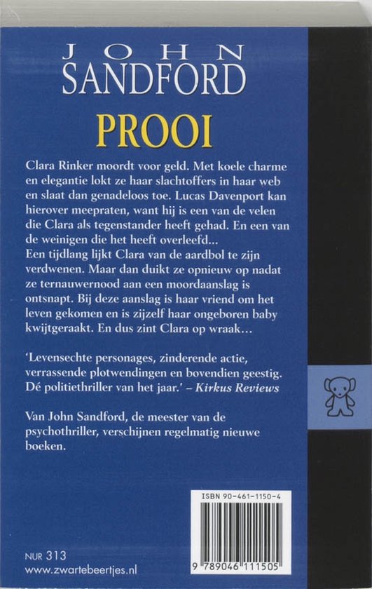 Prooi, John Sandford | 9789046111505 | Boeken | bol