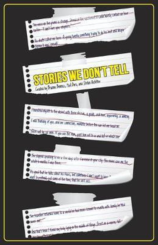 Stories We Don't Tell, Benness, Brianne | 9781999406752 | Boeken | bol