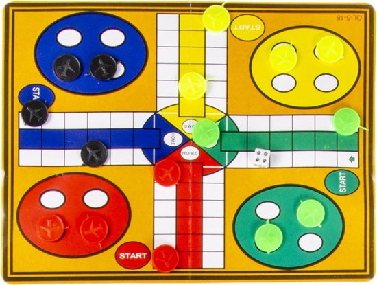 Lgb Spel Ludo 16,5 Cm Karton 18-delig | Games | bol.com