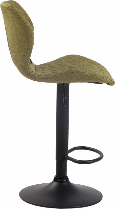 CLP Cork Barkruk - Kunstleer groen zwart | bol