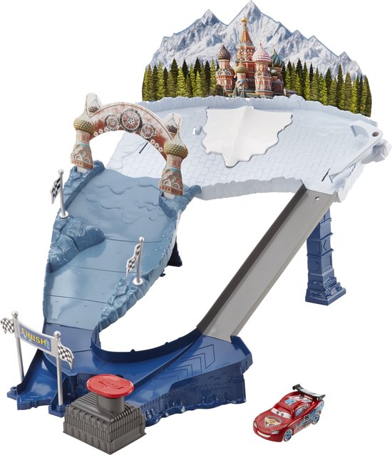 Disney Cars Snowdrift Spinout - Racebaan | bol.com
