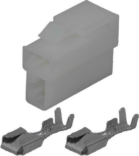 Female connector 2 pin | bol
