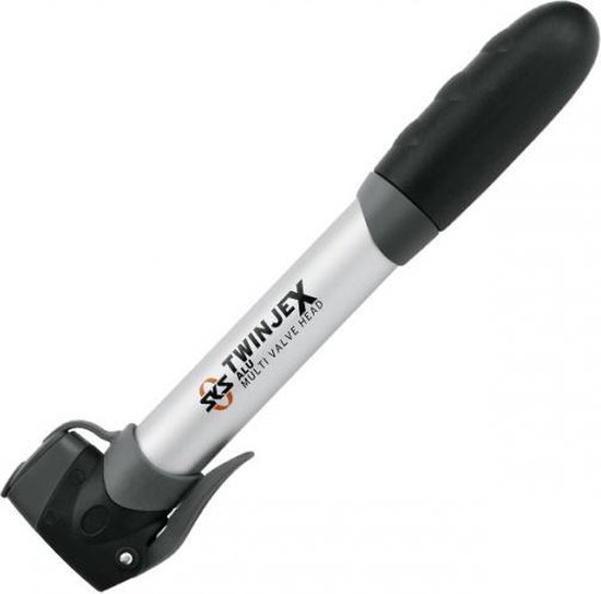 SKS Twinjex fietspomp aluminium grijs/zwart | bol.com