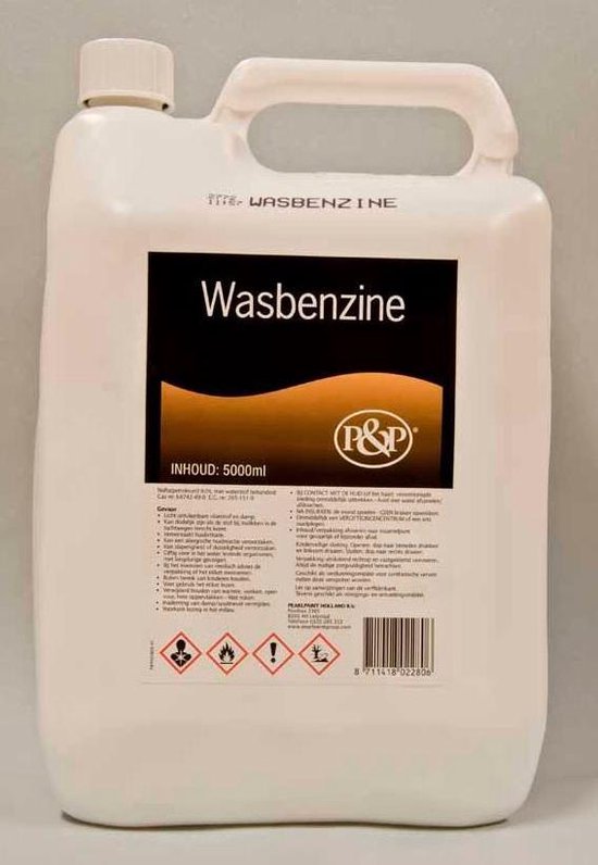 P&P wasbenzine - 5 liter | bol