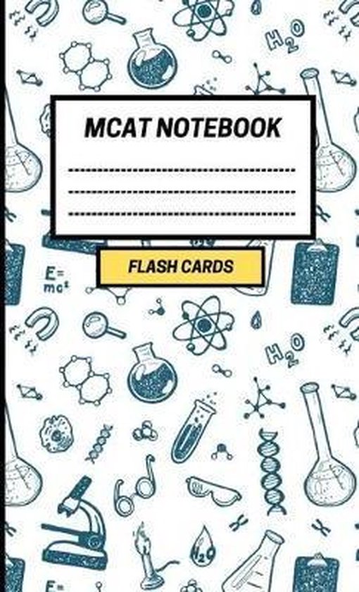 MCAT Notebook: Create your own MCAT flash cards. Includes a Spaced ...