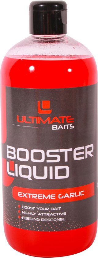 Ultimate Baits Booster Liquid 500ml - Extreme Garlic | Boilie liquid | bol
