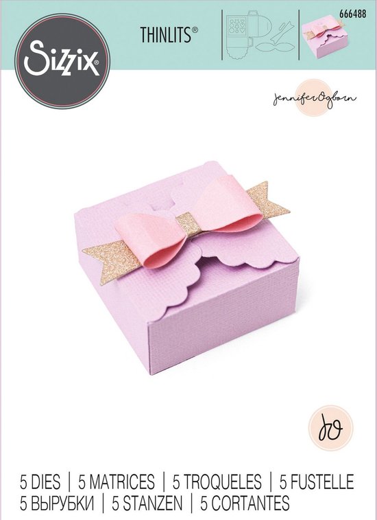 Sizzix Thinlits Die Set Treat Box | bol.com