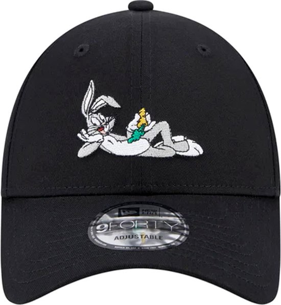 NEW ERA 9FORTY STRAP BACK CAP BUGS BUNNY BLACK | bol.com