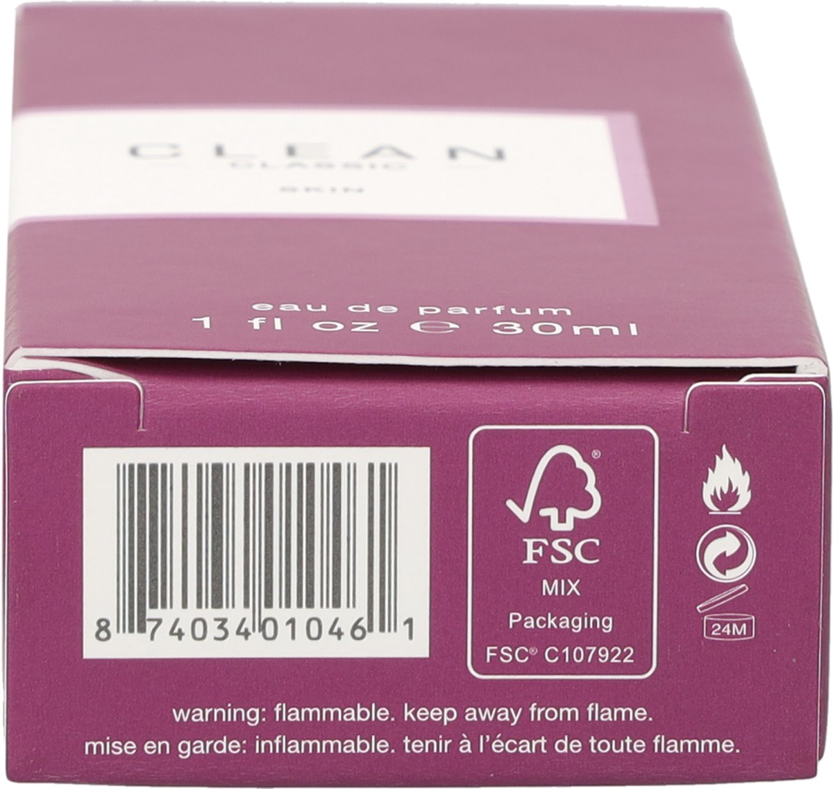 Clean - Classic Skin - Eau De Parfum - 30ML | bol.com