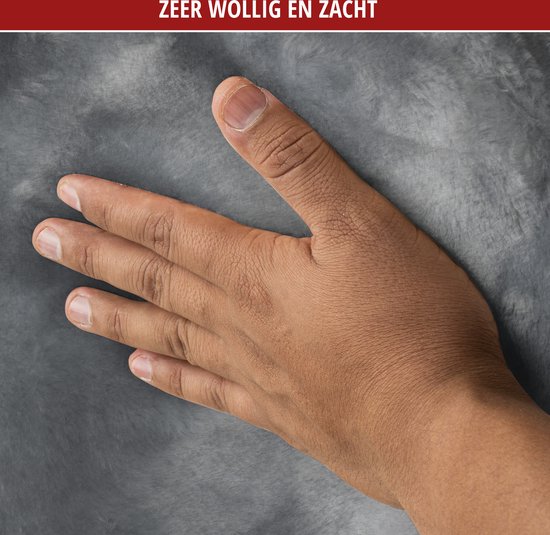 Walser Teddy Stoelhoes - imitatiebont - zilver - Met zij-airbag | bol