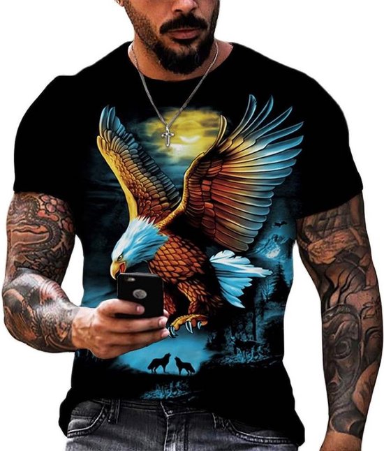 RoyaltyGoods T-Shirt voor Heren - T shirt Heren - T-shirt Heren met ...