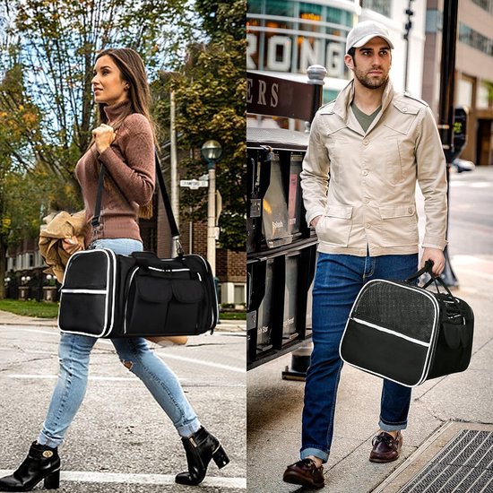 Honden, grote huizen voor katten en kleine honden in de auto ...