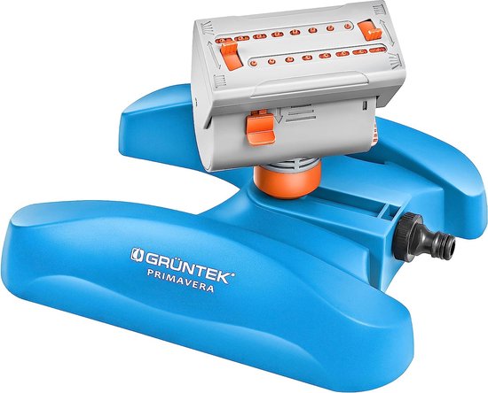 Mini - gazonsproeier met 16 sproeiers tot 378 m2 / 4069 ft2 ...