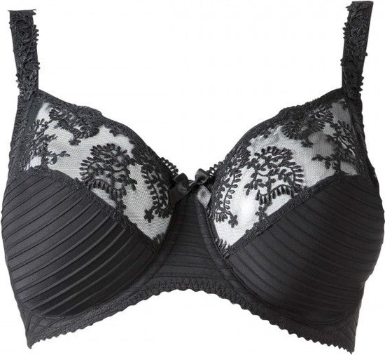 Louisa Bracq Elise Zwart Beugel bh - Beha Maat: 75G | bol.com