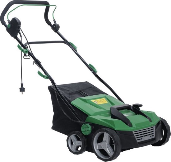 Kunstgras borstel en reinigingsmachine - 1800W Elektrisch - Groen | bol