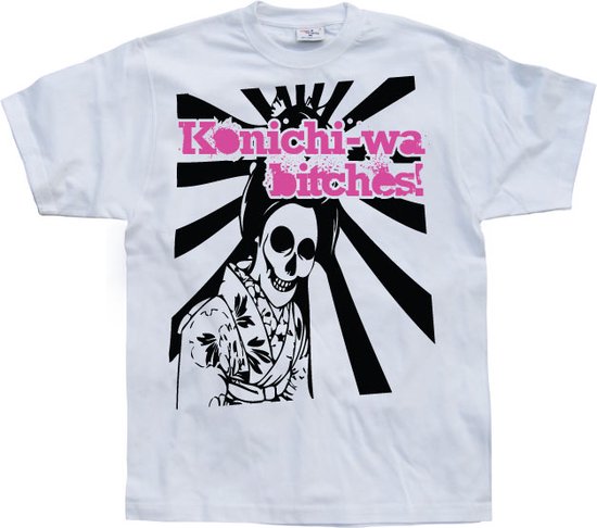 Konichi-Wa Bitches! - Large - Wit | bol.com