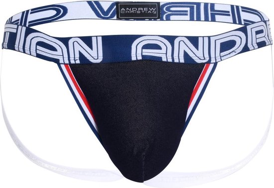 Andrew Christian Denim Jock w/ Almost Naked - MAAT XL - Heren Ondergoed ...