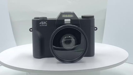 Vlog camera - 2.7K digitale vlog camera 48MP Full HD - vlog camera voor ...