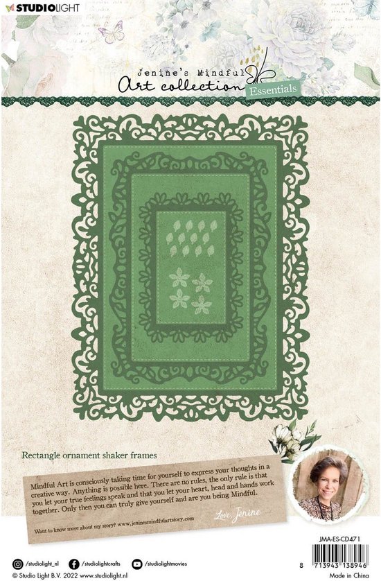 Studio Light Essentials Cutting Die Rectangle Ornament Frames | bol