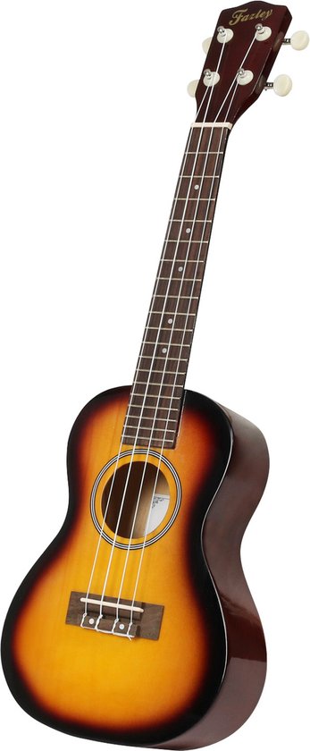 Fazley K23SB-W concert ukelele sunburst | bol