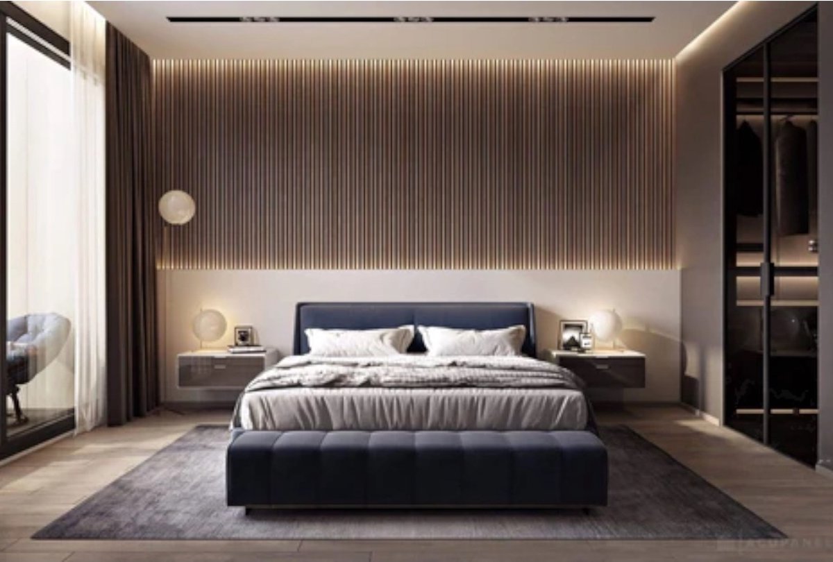 Akupanel | Akoestische Wandpaneel 270x60cm Voorzien Van ECHT WALNOTEN ...