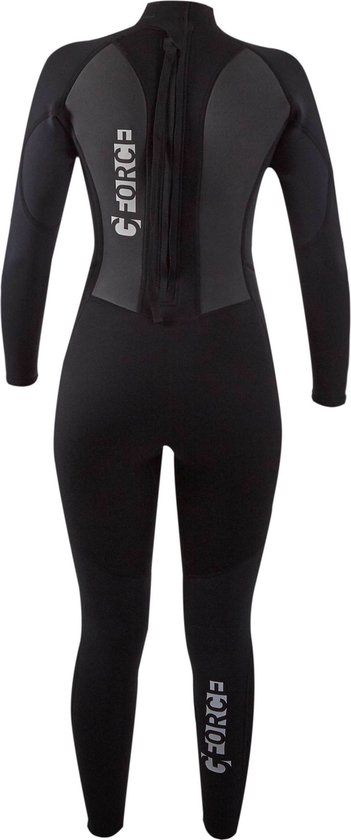 2023 Gul Dames G-Force 3mm Rug Ritssluiting Wetsuit - Black 40 | bol.com