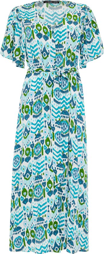 Threadbare Denim Corps Thb Fruit Pastill Midi Button Dress Jurk | bol.com