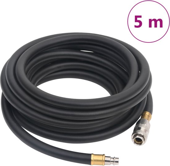vidaXL - Luchtslang - hybride - 0,6'' - 5 - m - rubber - en - PVC ...