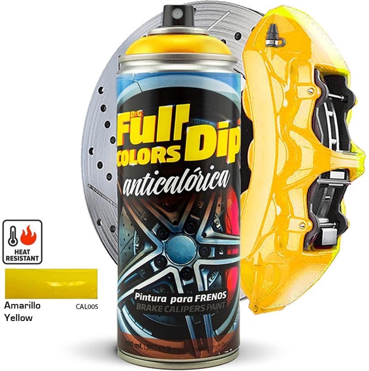FullDip Spuitbus Remklauw Hittebestendige Spuitverf 400ml Spuitbus ...