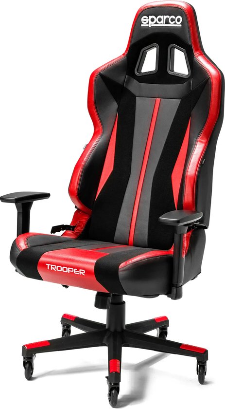 Sparco Trooper Gaming/Office Bureaustoel - Gamestoel - Ergonomisch ...