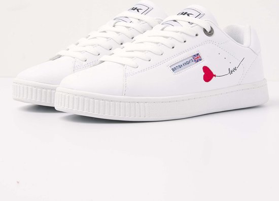British Knights - Mist Dames Sneakers Laag - Maat 38 - Wit - Vrouwen ...