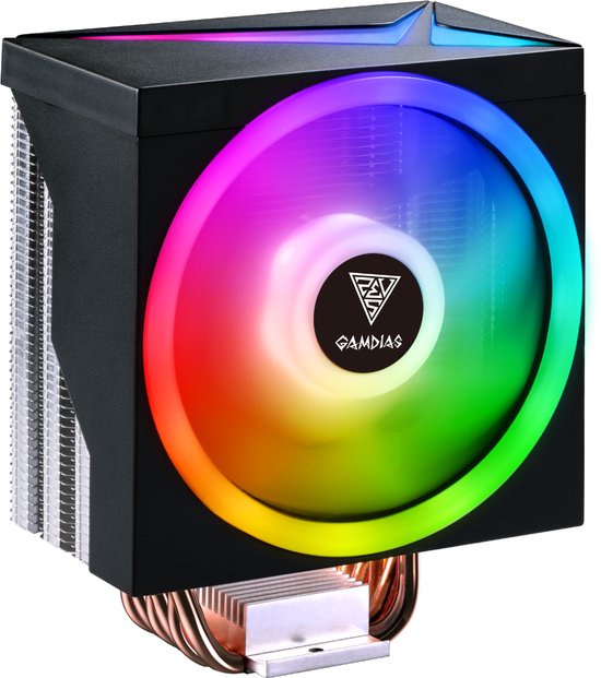 GAMDIAS HIGH-END RGB CPU Cooler|1700/1200/AM4/AM5|PWM Intel en AMD ...