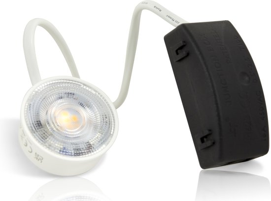 Spot - Coin LED - 3.8W - Koel wit - 4000K - Dimbaar | bol