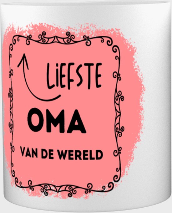 Akyol - liefste oma van de wereld Mok met opdruk - oma - de liefste oma - verjaardag -... | bol.com