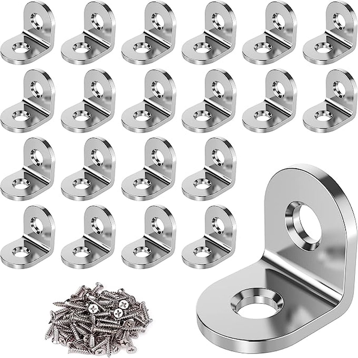 Hoekverbinders / kastverbinders/meubelverbinders/hoekverbi 20 Stück ...