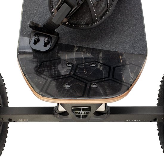 MBS Comp 95 mountainboard Silver Hex | bol