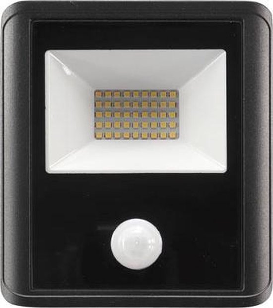 Perel Buitenlamp Bewegingssensor Led 16,6 Cm 30w Zwart/wit | bol