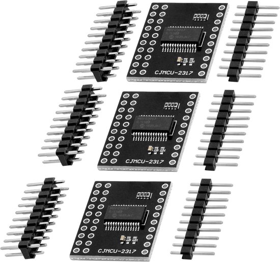 MCP23017 16-bit Bidirectional I/O Port Expander met I2C Serial ...